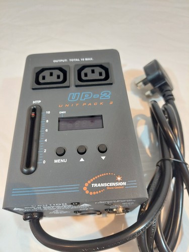 Transcension UP2-RF Dimmer Controller – DMX 1ch, 2x 10A IEC to 13A ...