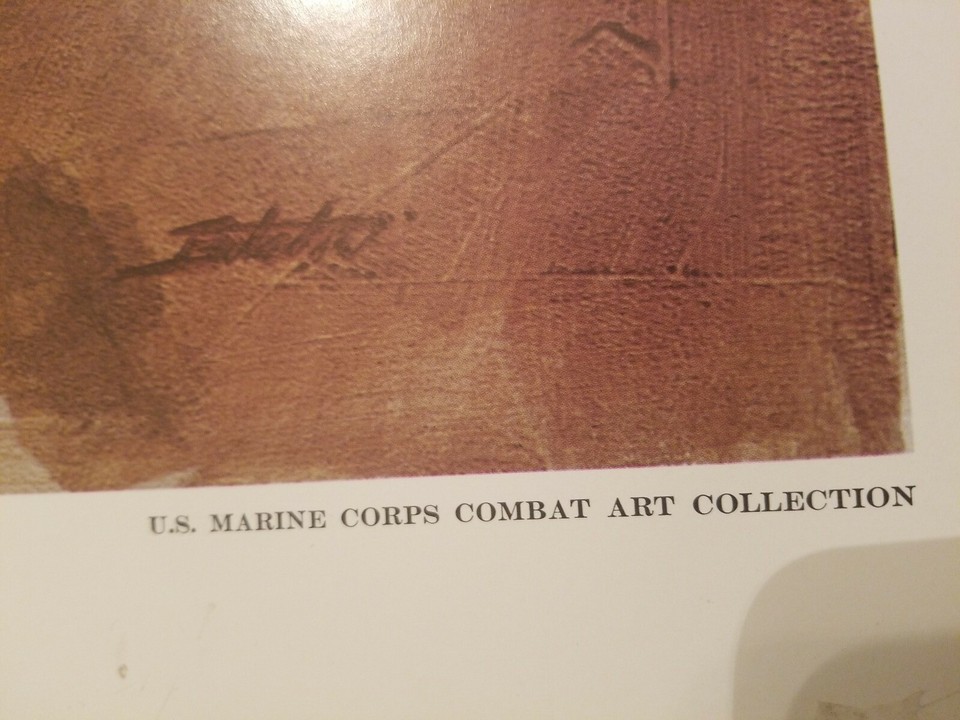 Vietnam Era USMC Marine Corps Combat Art Collection "Resupply" print 20 ...