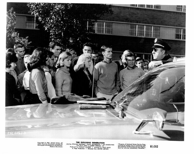 Explosive Generation original 8x10 photo 1961 Lee Kinsolving Billy Gray ...