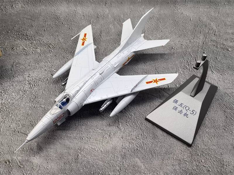 1/72 Scale Chinese Q5 FANTAN Attack Army White Aircraft Pre-built Model ...