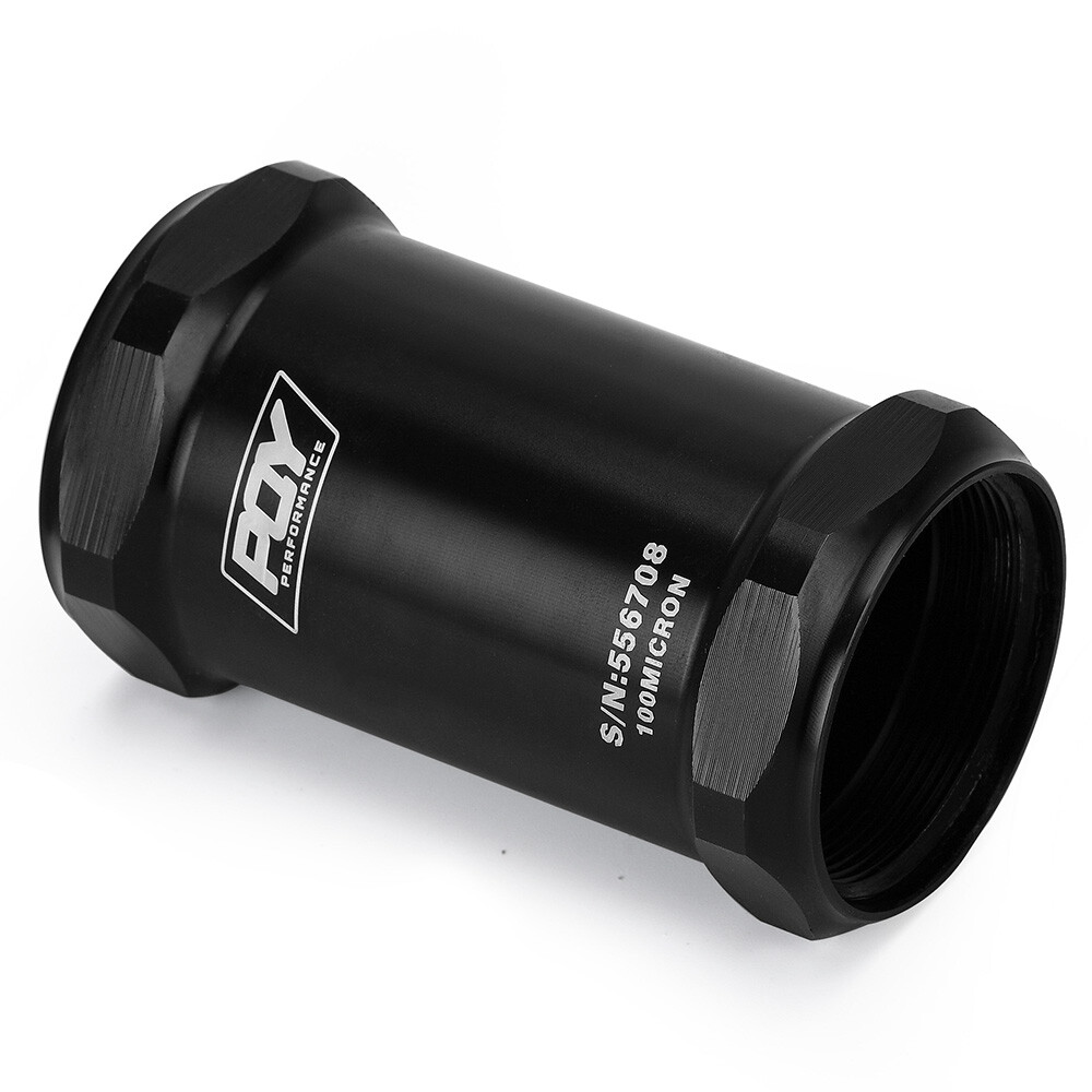 AN10 Inline Fuel Filter E85 Ethanol | 100 Micron Stainless Steel ...