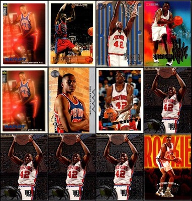 1995 Theo Ratliff Detroit Pistons (13) Card Lot - Almost Gone – Get ...