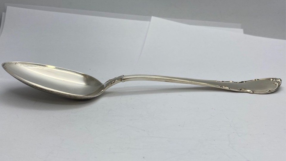 Lunt Sterling Silver 8 1/2" Large Serving Spoon 58.3g | eBay