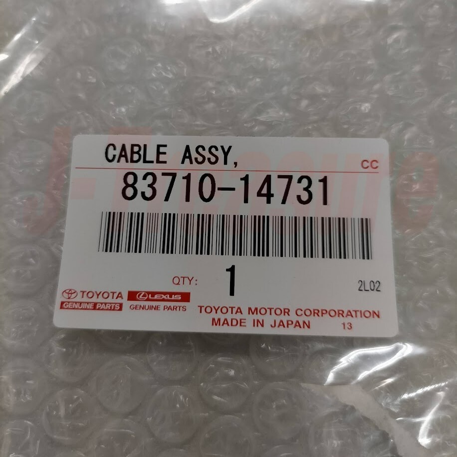 TOYOTA SUPRA MA70 1986-1992 Genuine Speedometer Drive Cable No.2 83710 ...