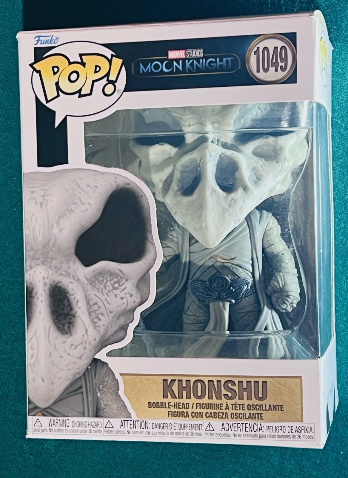 Funko POP! Khonshu Marvel Studios Moon Knight #1049 Vinyl Figure IN ...