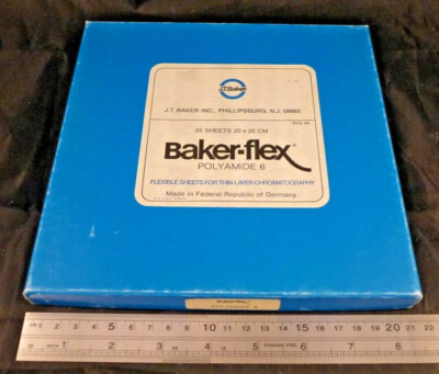 BAKER Flex TLC Sheets, Polyamide 6, 20x20cm #4475-04 | eBay