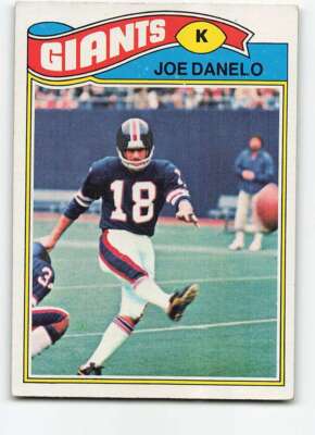 1977 Topps #346 Joe Danelo EX Excellent NY Giants 114871 | eBay