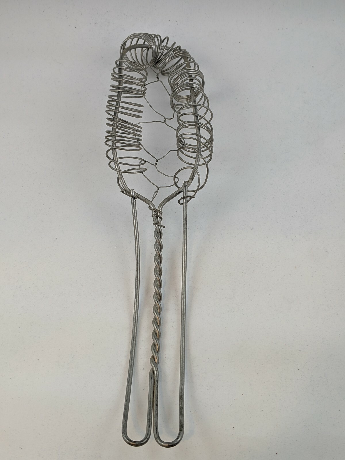 Vintage PRIMITIVE Wire Wisk Stirrer Handmade 10" Long | eBay