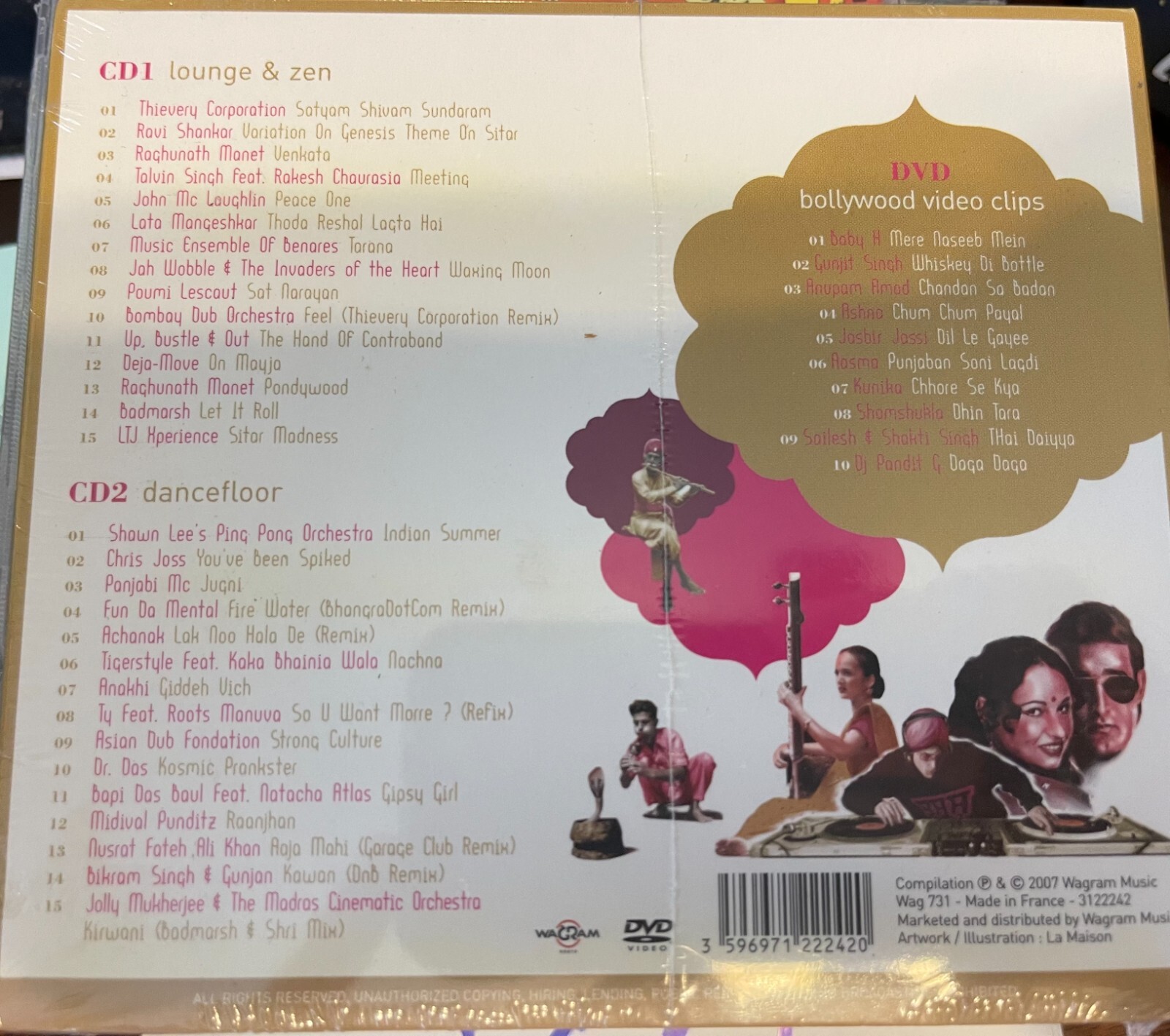 Indiarama: Selection of Pure Chill and Funky Indian Tunes 3596971222420 ...