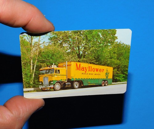 1969 MAYFLOWER TRUCKING CALENDAR BUSINESS CARD INDIANAPOLIS INDIANA | eBay