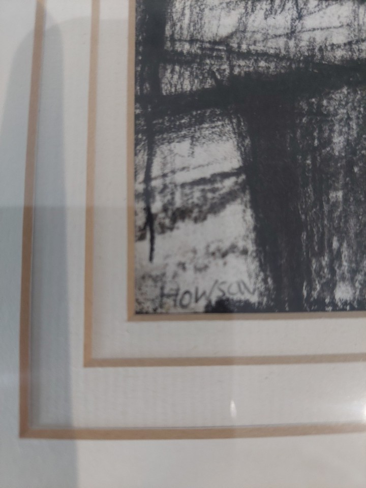 Original Peter Howson Charcoal, "The Excecutioners", Bosnia War | eBay UK