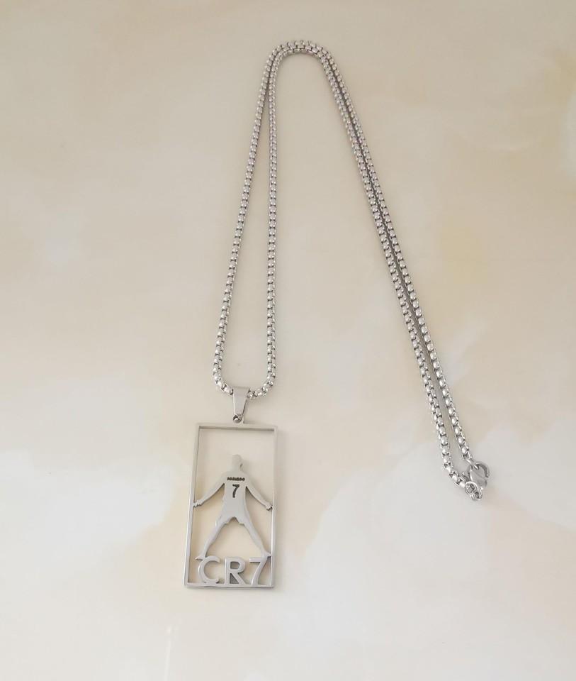 Soccer Number 7 Necklace | 24‘’ Chain No.7 Football Star Necklace fo | eBay