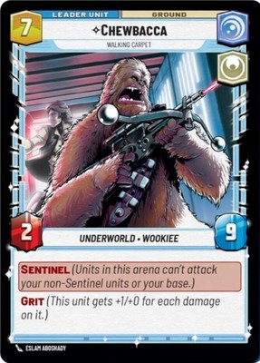 SWU: Chewbacca - Walking Carpet [Mint/NM] Spark of Rebellion Star ...