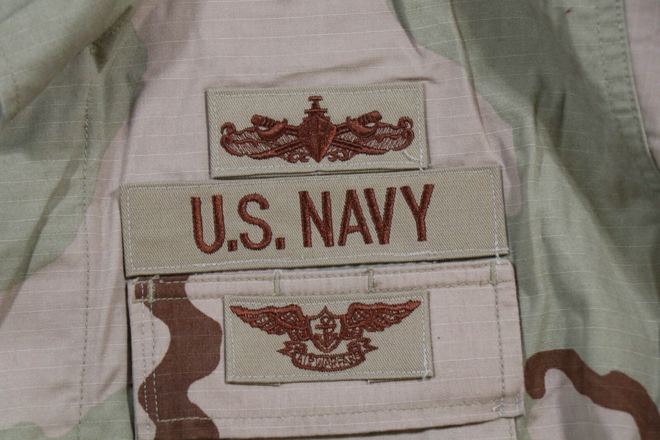Original US Navy DCU Jacket - Desert Combat Uniform BDU | eBay