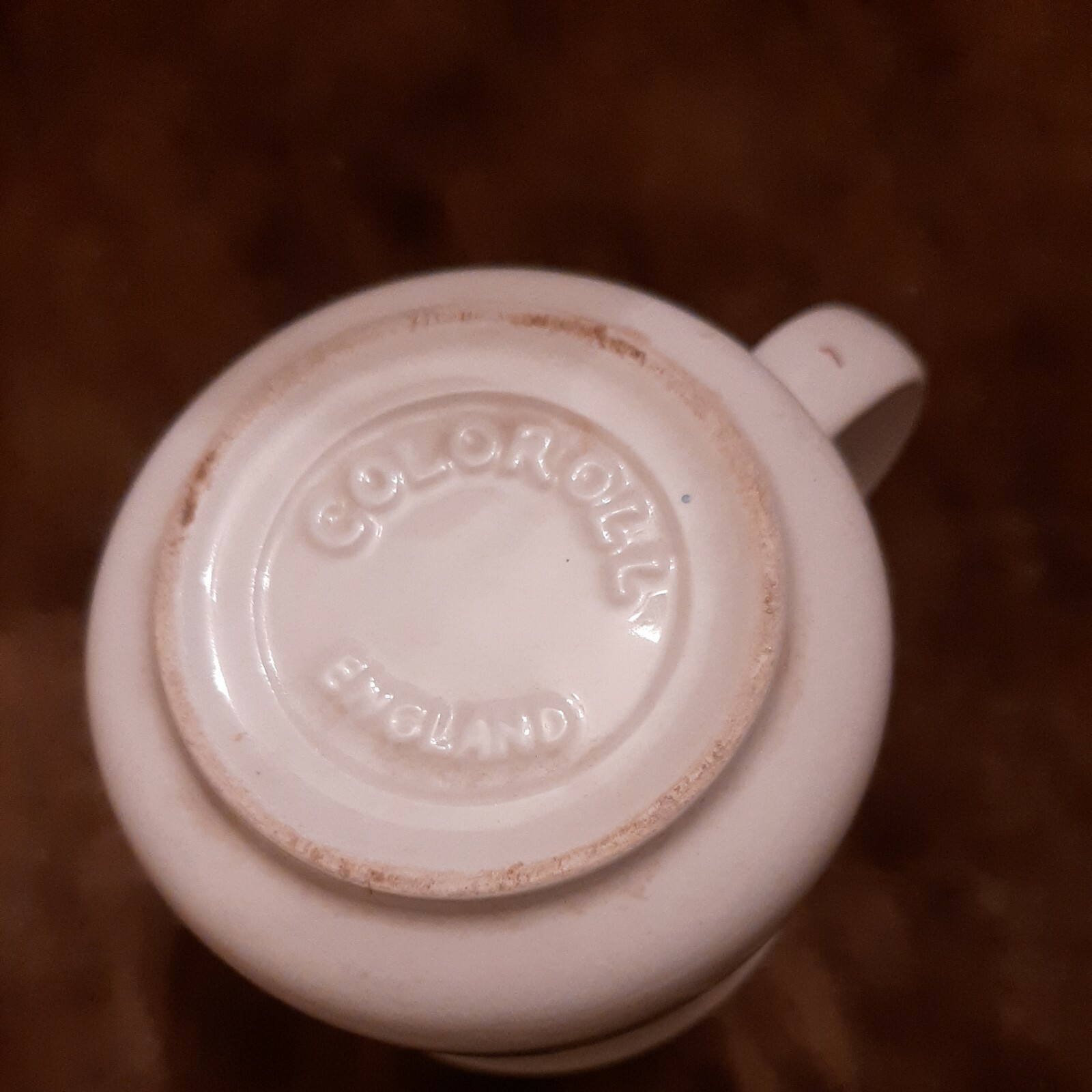 Vintage Coloroll Kilncraft Cup pottery made in England retro yellow ...