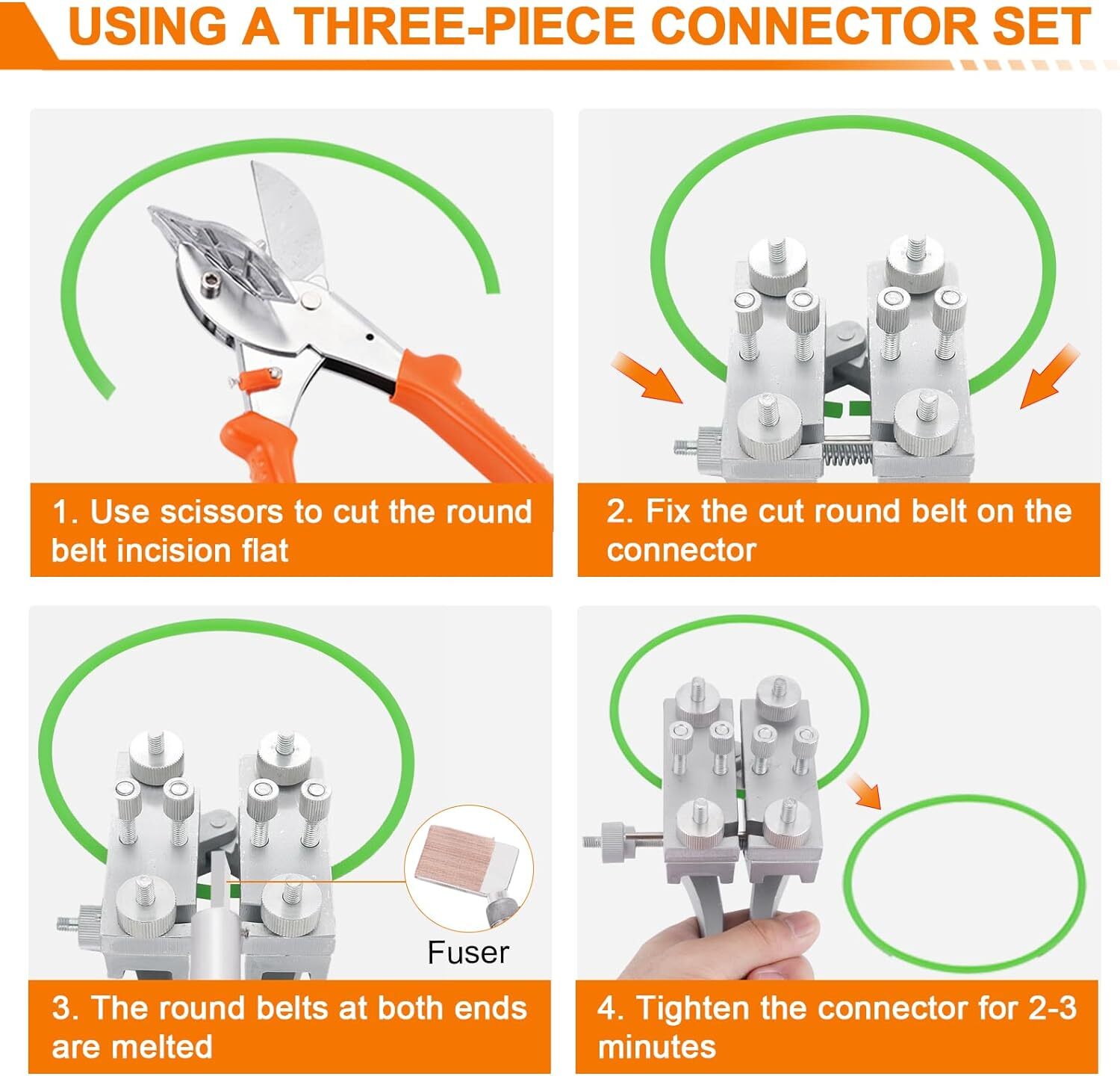 PU Round Belt Welding Machine Belt Welder 110V with Electric Soldering ...