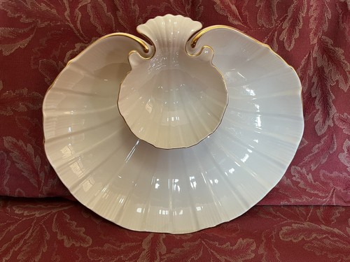 Lenox, Double Clam Shell Shaped Serving Dish | eBay