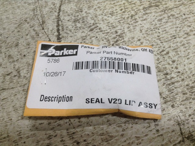 Parker 27558001 Seal Kit V20 Lip ASSY (tsc) for sale online | eBay