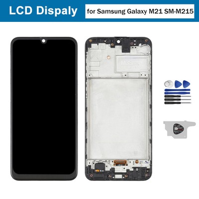 For Samsung Galaxy M21 M215 M215F LCD Display Touch Screen Digitizer ...