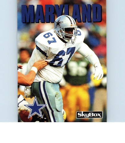 Russell Maryland 190 Cowboy's 1992 Skybox NFL Football Trading Card | eBay