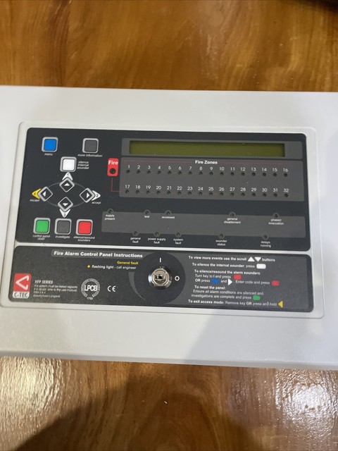 CTEC XFP 502 2 Loop 32 Zone Addressable Panel for sale online | eBay