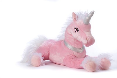 Pink Unicorn Plush Soft Toy - Deluxe Paws Premium Plush - UK Seller | eBay