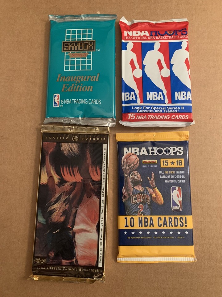 LOT OF UNOPENED Basketball PACKS UNOPENED BASKETBALL CARDS Sealed NBA ...