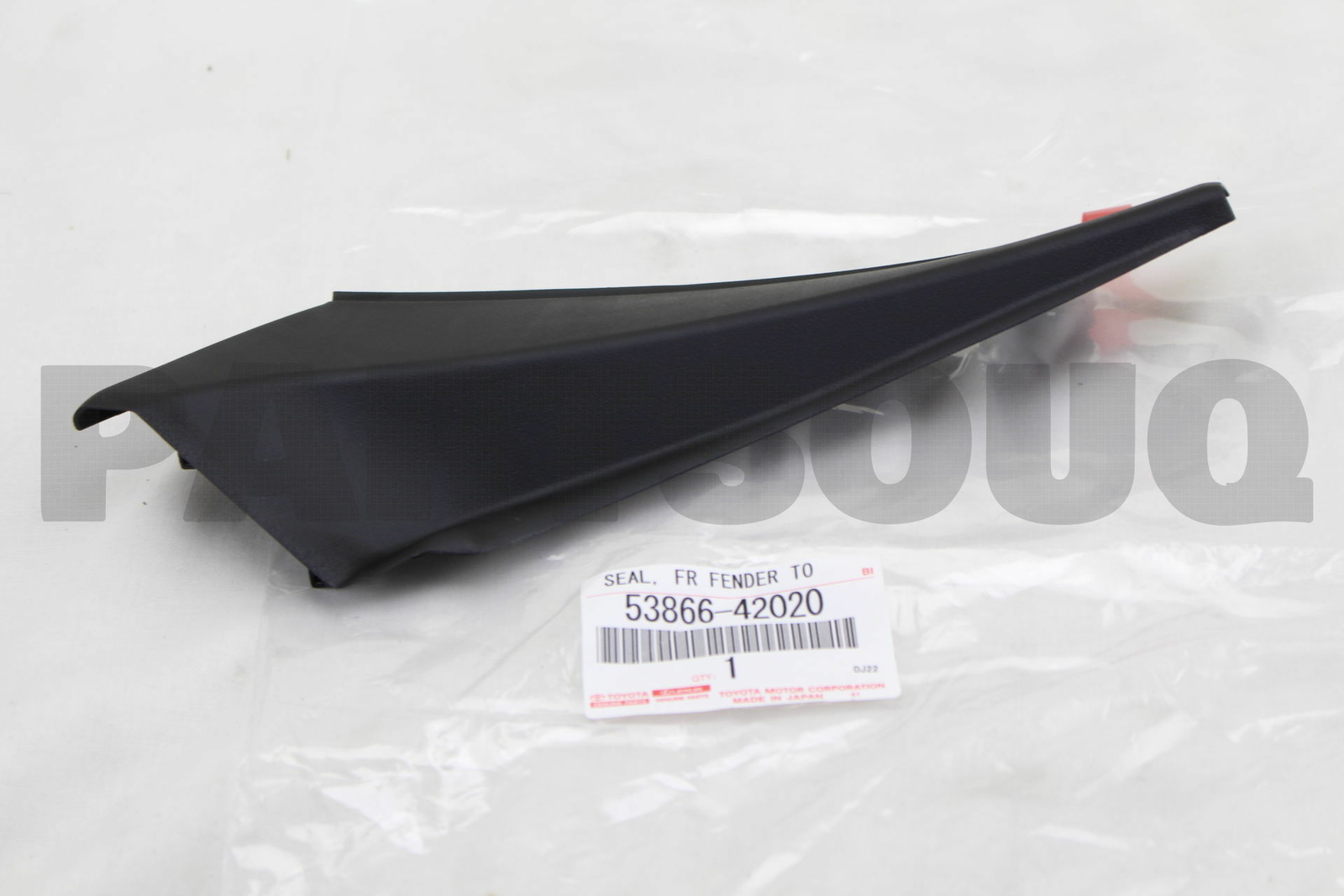 5386642020 Genuine Toyota SEAL, FRONT FENDER TO COWL SIDE, RH 53866 ...