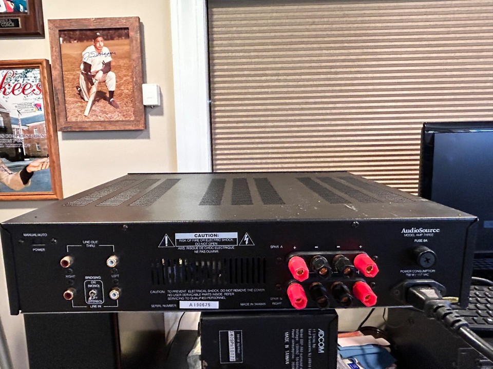 AudioSource Model AMP Three 150 WPC 400W Bridged Stereo Power Amplifier | eBay