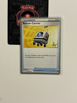 Rescue Carrier 154/203 2022 Pokemon World Championships Evolving Skies ...