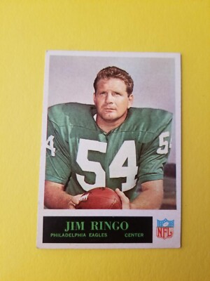 1965 Philadelphia #138 Jim Ringo Eagles NRMNT | eBay