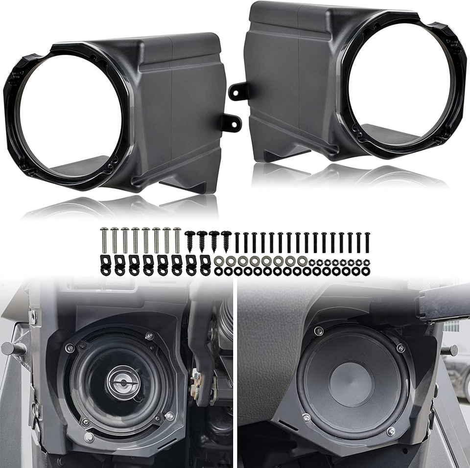 Under Dash Speaker Pods for Polaris RZR PRO XP XP4 RZR PRO R RZR Turbo ...