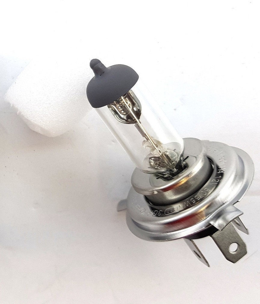 2 x H4 RING BRAND HALOGEN - STANDARD HEADLIGHT GLOBE - R485 12v 100/80W ...