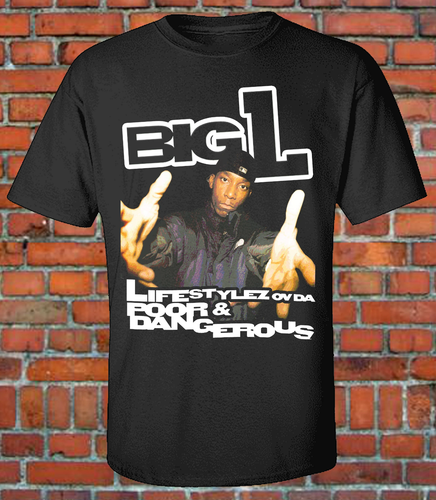Big L Rapper Concert Men T-shirt Black Short Sleeve All Sizes JM242 | eBay
