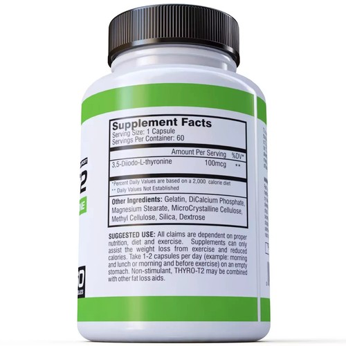 Biocor Nutrition Thyro-t2 Thyroid Stimulant Fat Burner Metabolism ...