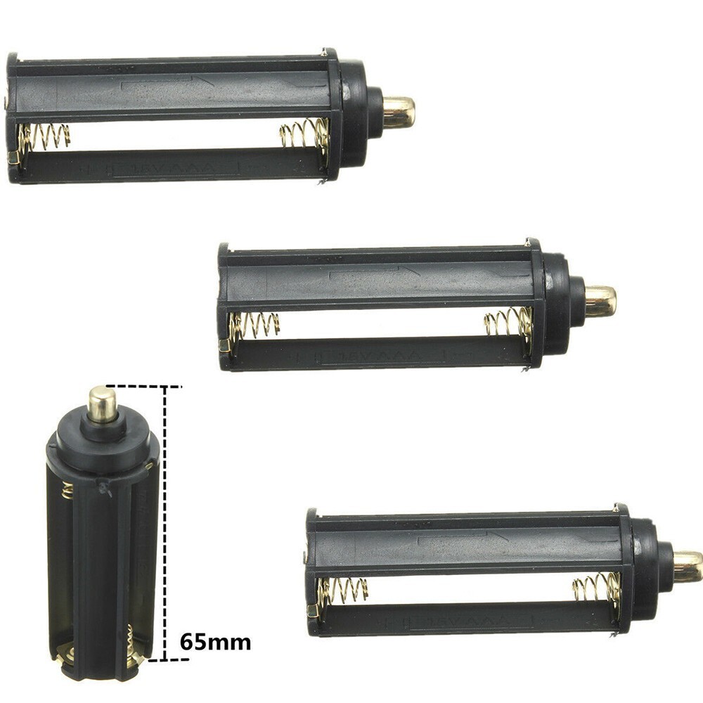 User friendly Battery Holder Case for Flashlights using 1865 Battery ...