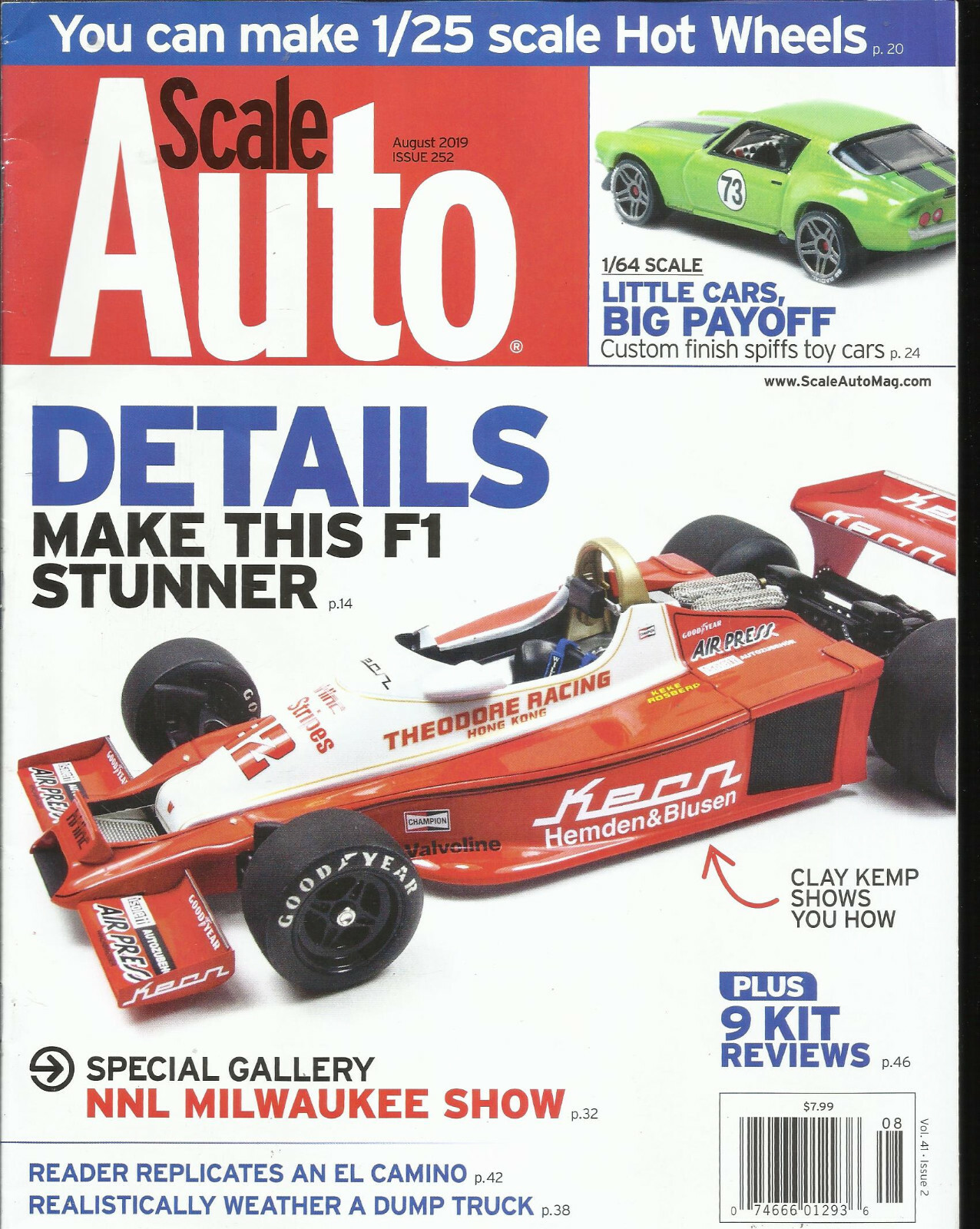 SCALE AUTO MAGAZINE, DETAILS MAKE THIS FI STUNNER AUGUST, 2019 VOL. 41 ...