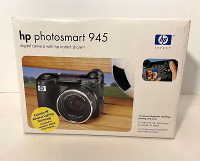 HP PhotoSmart 945 5.3MP 56x Zoom Digital Camera Q2201A Brand NEW | eBay
