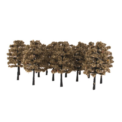 20x 1:100 Scale DIY Model Trees For Orchard Scenery Layout Diorama ...