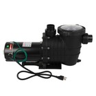 2.0HP 1500W Swimming Pool Pump In/Above Ground w/ Motor Strainer Filter ...