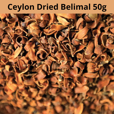 50g Ceylon Belimal Herbal Tea Pure Organic Aegle Marmelos Belimal Drink ...