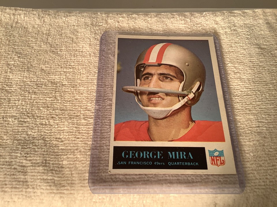 1965 Philadelphia # 179 George Mira Rookie 49ers Unrated Nice Pre-owned ...