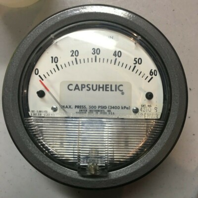 Dwyer Capsuhelic 0-60 PSI Reading Max Pressure 500 PSIG | eBay