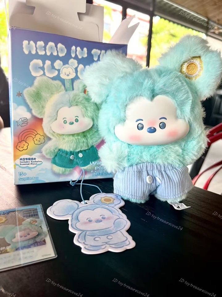 Offical Miniso Disney Mickey Head In The Clouds Series Vinyl Plush Toy ...