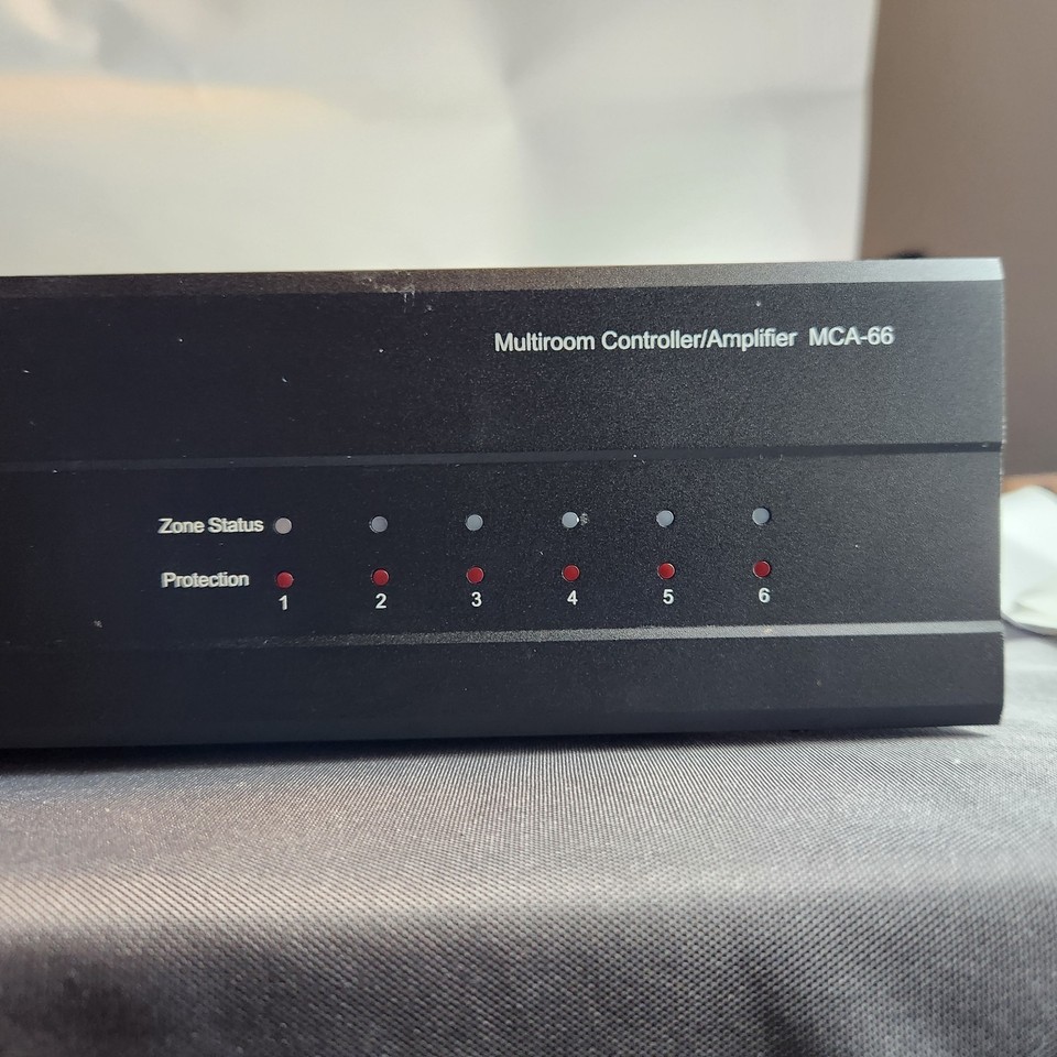 HTD MCA-66 6 Channel Controller Multi Zone Amplifier - Read Description ...
