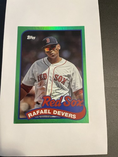 2023 Topps Archives - 1989 Topps Doubleheaders Rafael Devers, Wade ...