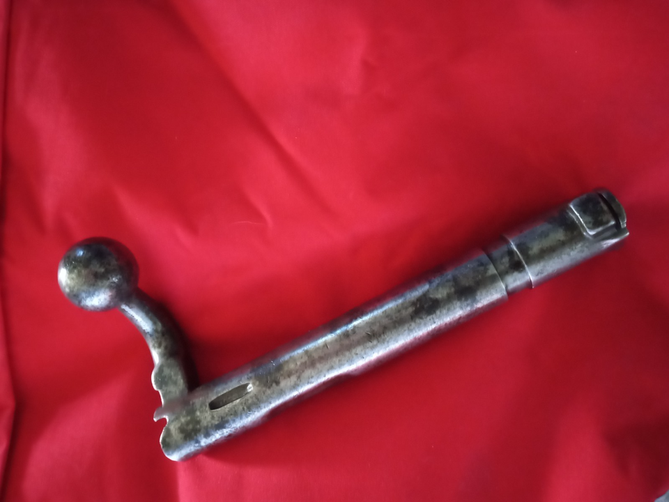 SPANISH MAUSER 1893 CARBINE/1916 SHORT RIFLE 7X57 BOLT,STRIPPED,BENT ...