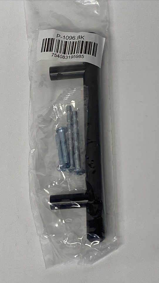 Pack Of 10, Pride Bar Cabinet Pulls 96mm Matte Black 3-3/4" CTC x 6" P ...