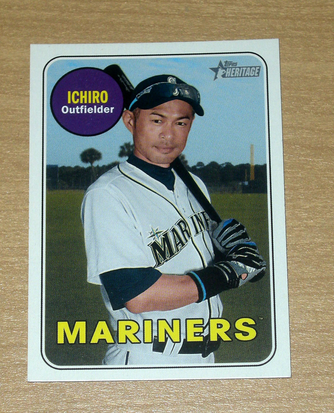 2018 Topps Heritage High Number HHN TRADE variation Ichiro | eBay