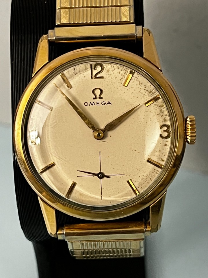 Vintage 60s Omega Seamaster Sub Second Winding Watch Cal 268 Serviced ...
